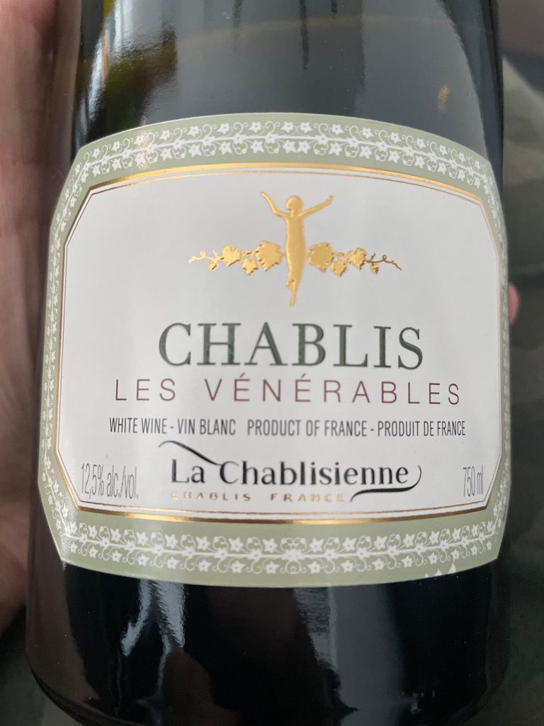 2020 La Chablisienne Chablis Les Vénérables, France, Burgundy, Chablis ...