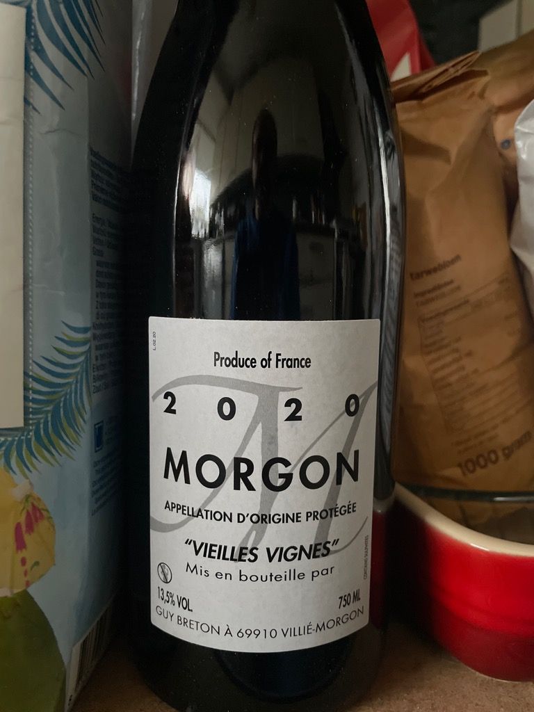 2020 Guy Breton Morgon Vieilles Vignes, France, Burgundy, Beaujolais, Morgon - CellarTracker