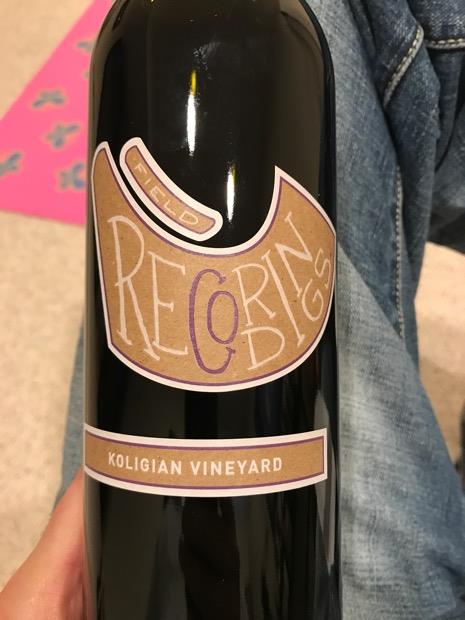 2013 Field Recordings Wine Koligian Vineyard Red Koligian, USA ...