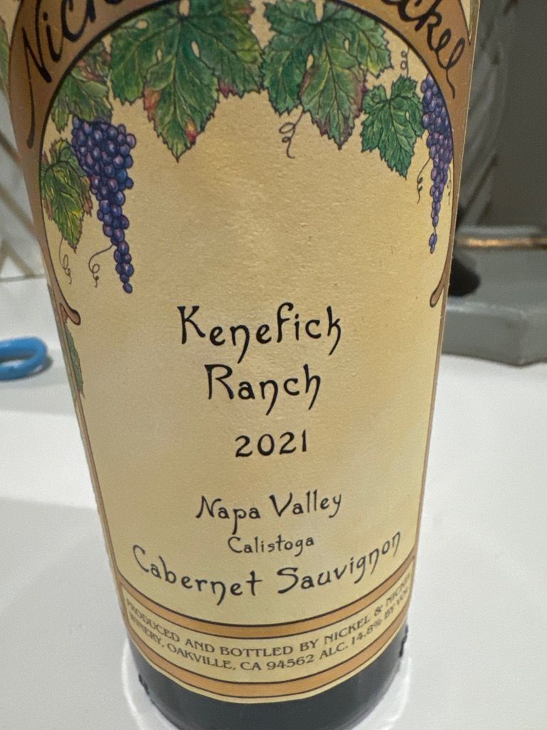 2020 Far Niente Cabernet Sauvignon Kenefick Ranch, USA, California ...