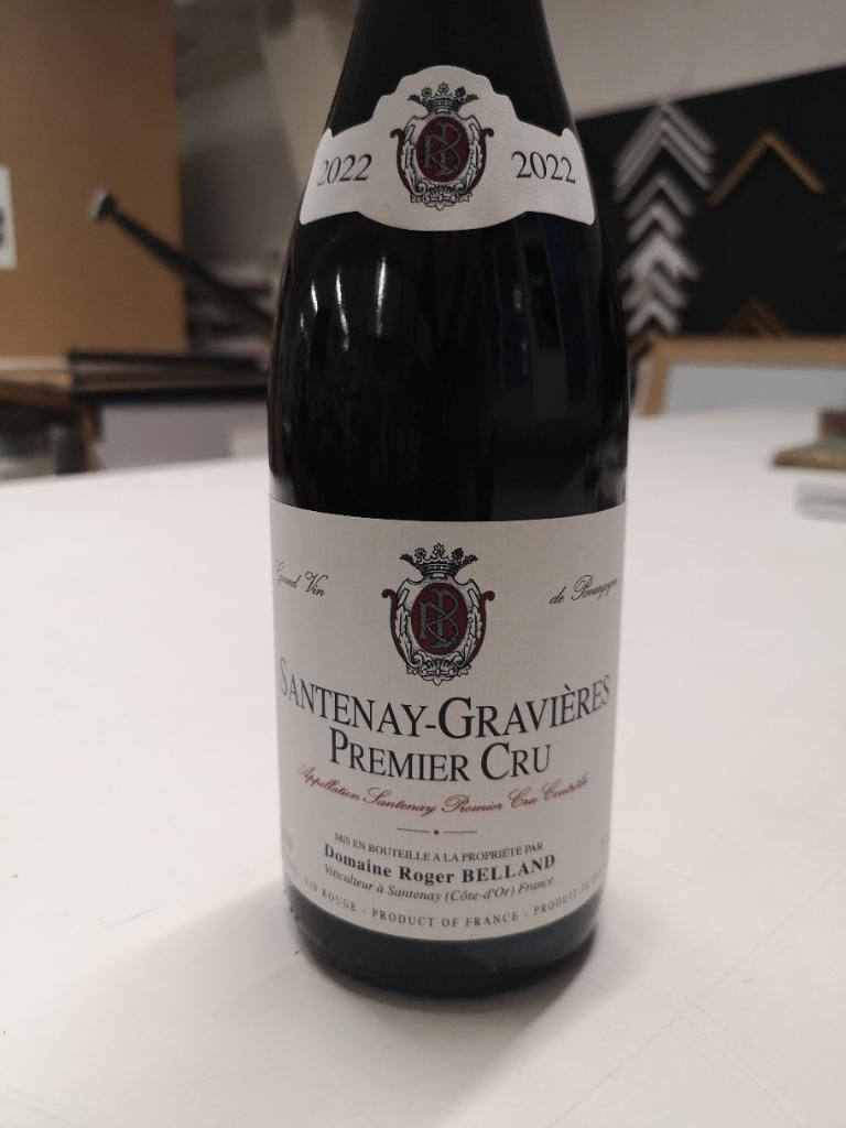 2022 Domaine Roger Belland Santenay 1er Cru Gravières, France, Burgundy ...