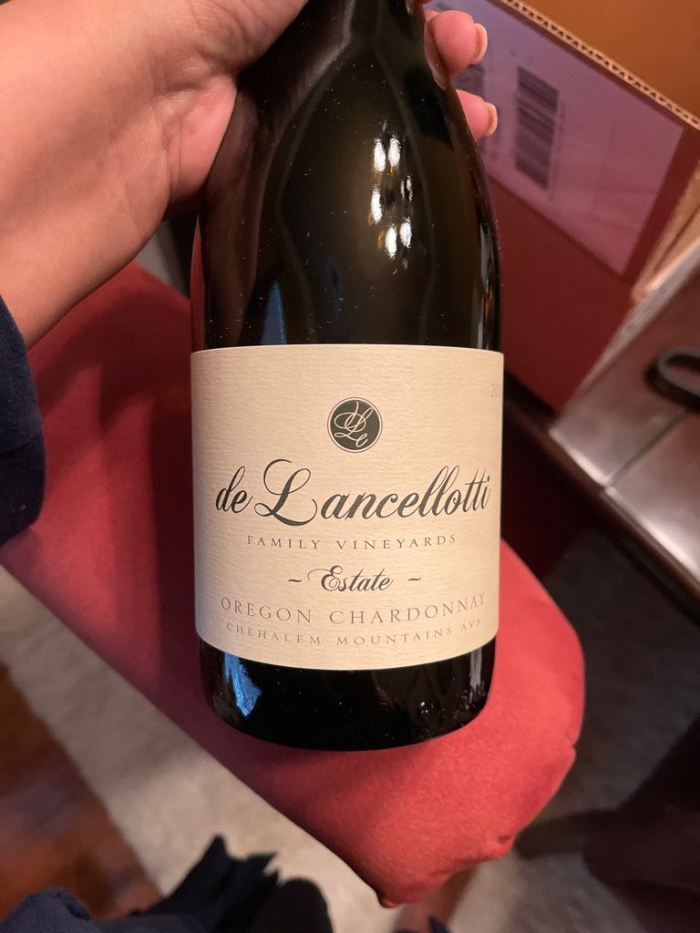 2010 de Lancellotti Chardonnay Estate, USA, Oregon, Willamette Valley ...