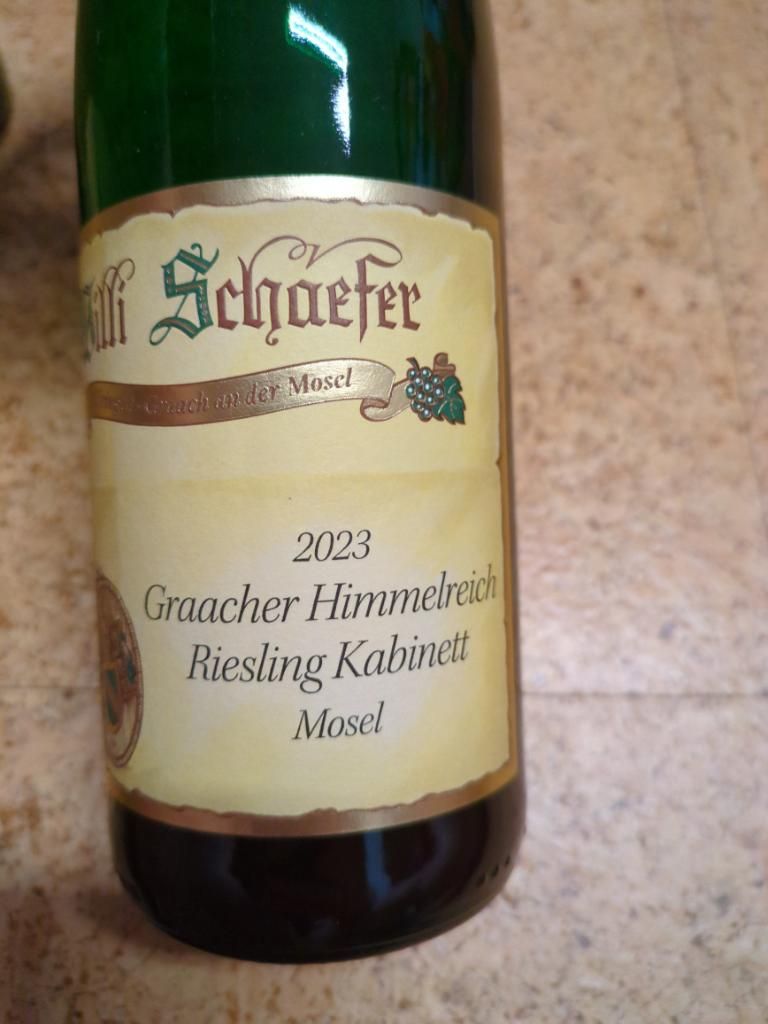 2024 Willi Schaefer Graacher Himmelreich Riesling Kabinett #2, Germany ...