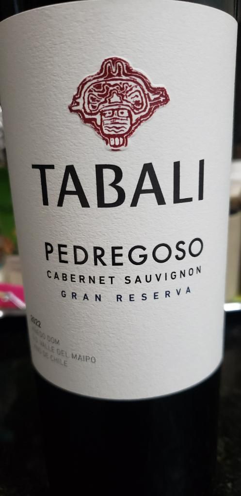 2022 Tabalí Cabernet Sauvignon Pedregoso Gran Reserva, Chile, Maipo ...