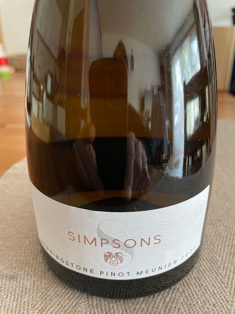 2023 Simpsons Wine Estate Pinot Meunier Derringstone, United Kingdom ...