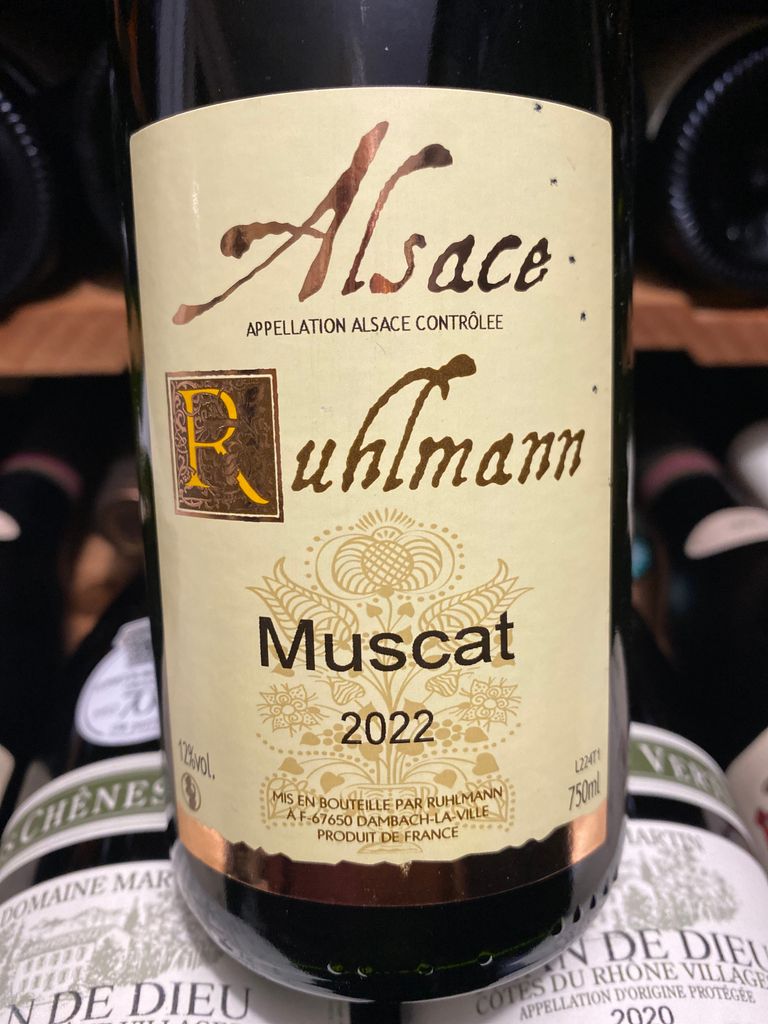2020 Ruhlmann Muscat, France, Alsace - CellarTracker