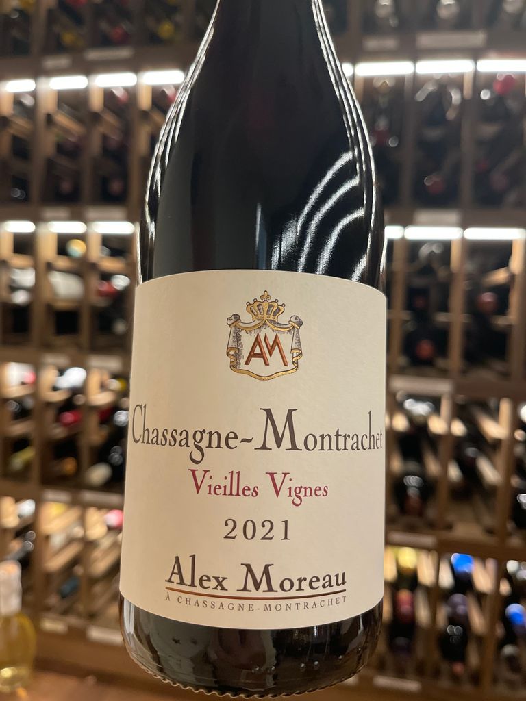 2021 Alex Moreau Chassagne-Montrachet Rouge Vieilles Vignes, France ...