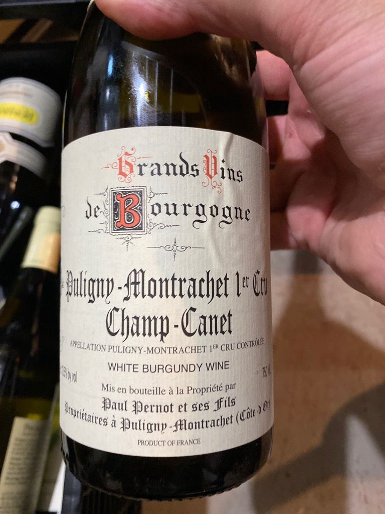 2019 Paul Pernot et ses Fils Puligny-Montrachet 1er Cru Champs Canet ...
