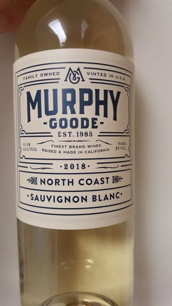 2018 Murphy-Goode Sauvignon Blanc The Fumé, USA, California, North ...