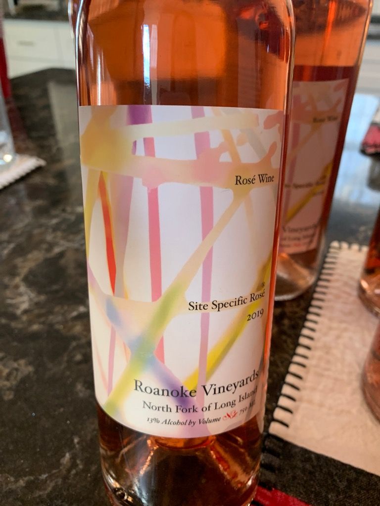 2019 Roanoke Vineyards Site Specific Rose, USA, New York, Long Island ...