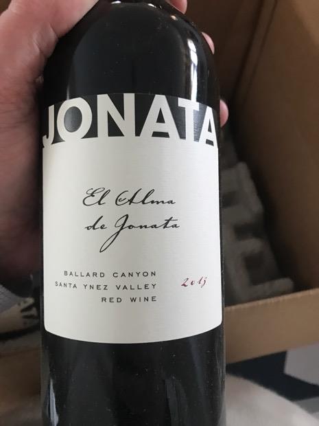 2013 Jonata Winery El Alma de Jonata, USA, California, Central Coast ...