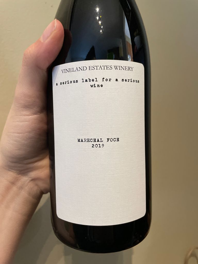 2019 Vineland Estates Winery Marechal Foch Go Foch Yourself!, Canada ...