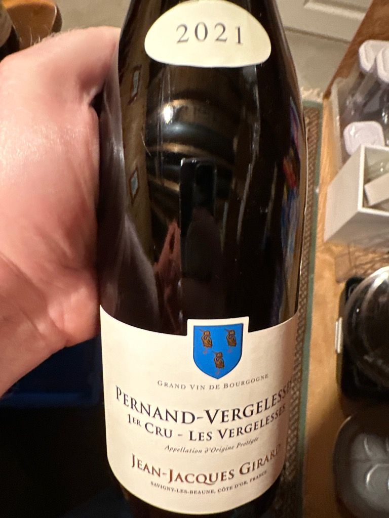 2021 Domaine Jean-Jacques Girard Pernand-Vergelesses 1er Cru Les ...