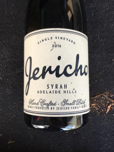 2015 Jericho Wines Syrah Single Vineyard, Australia, South Australia ...