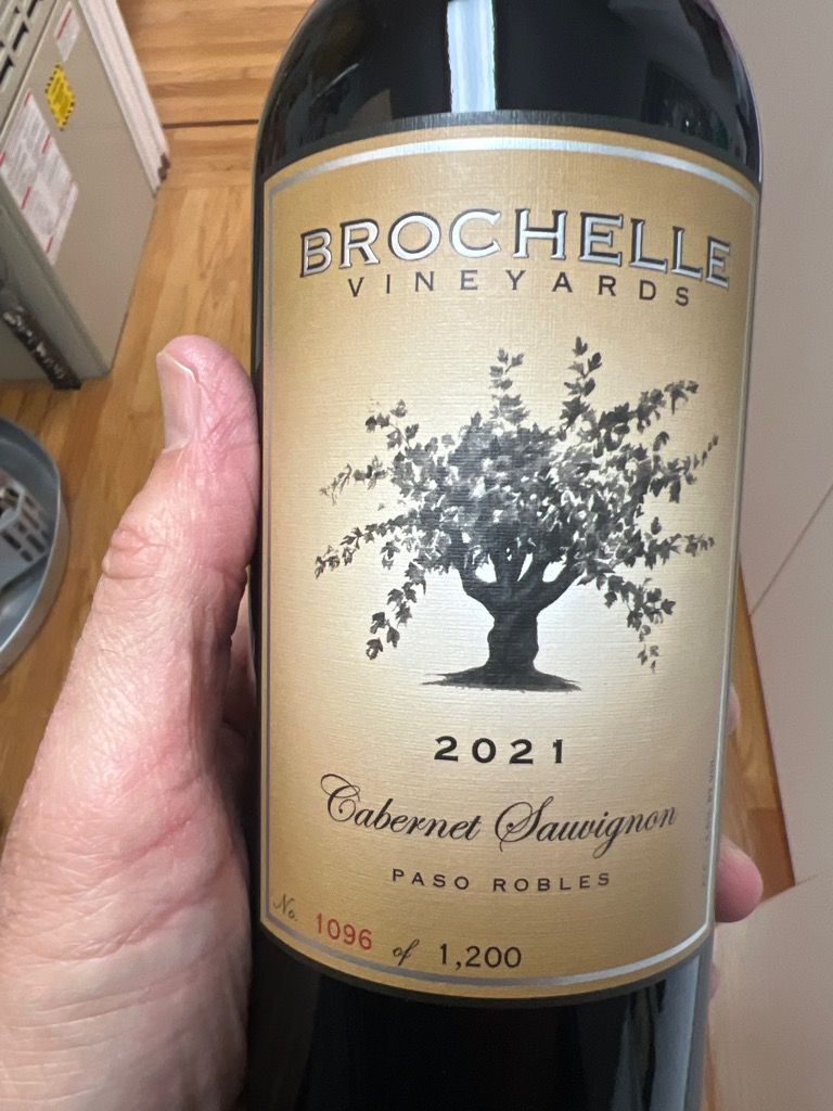 2021 Brochelle Vineyards Cabernet Sauvignon, USA, California, Central ...