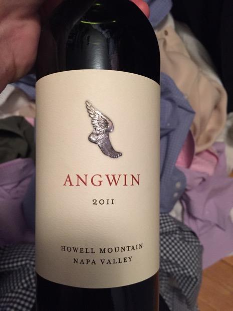 2011 Angwin Estate Cabernet Sauvignon, USA, California, Napa Valley ...