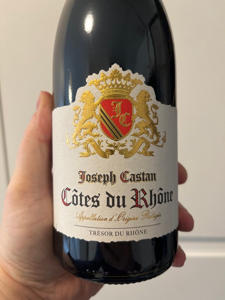 2019 Joseph Castan Côtes du Rhône, France, Rhône, Southern Rhône, Côtes ...