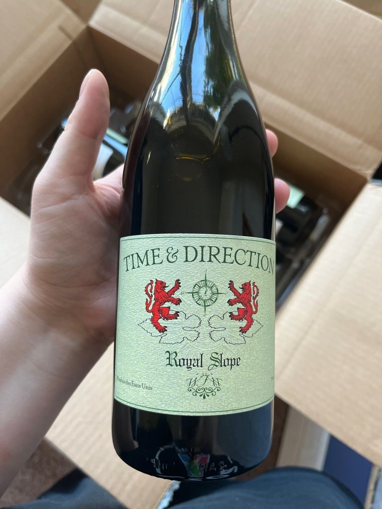 2019 Time & Direction Syrah Old School Solaksen Vineyard, USA ...