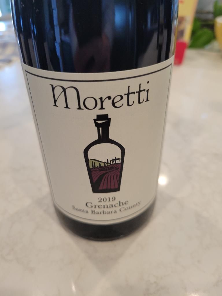 2020 Moretti Grenache, USA, California, Central Coast, Santa Barbara ...