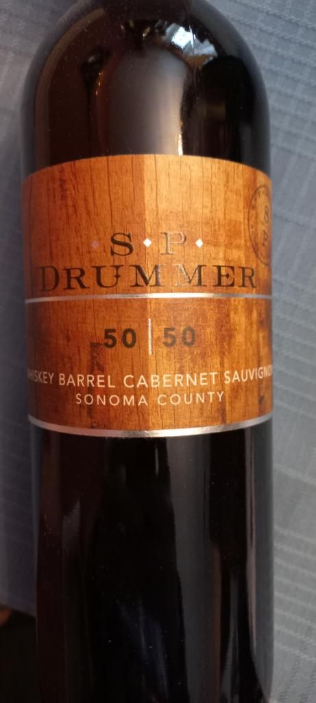 2019 Scott Peterson Cabernet Sauvignon S.P. Drummer 50 50 Whiskey ...