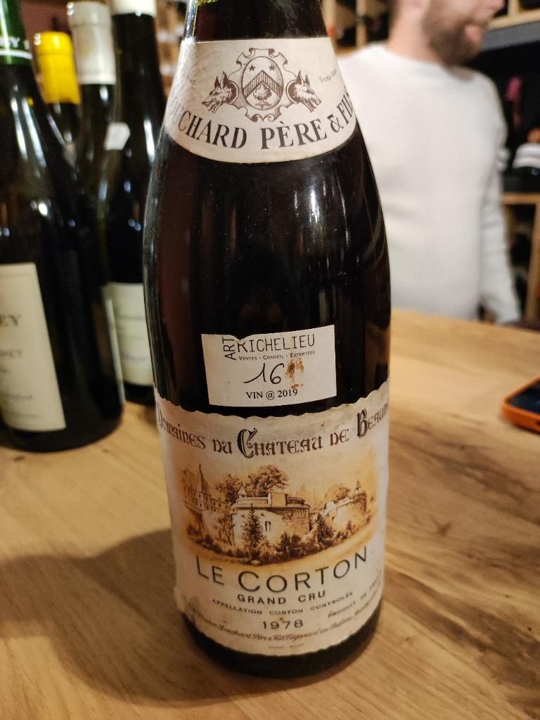 1978 Bouchard Père et Fils Corton-Le Corton, France, Burgundy, Côte de ...