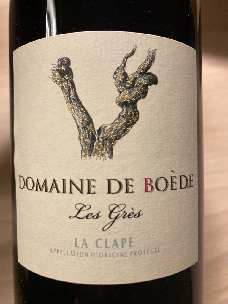 2020 Domaine de Boède Coteaux du Languedoc La Clape Les Grès, France ...