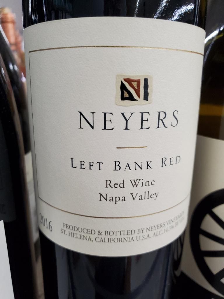 2017 Neyers Left Bank Red, USA, California, Napa Valley - CellarTracker