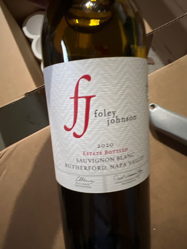 2021 Foley Johnson Sauvignon Blanc, USA, California, Napa Valley ...