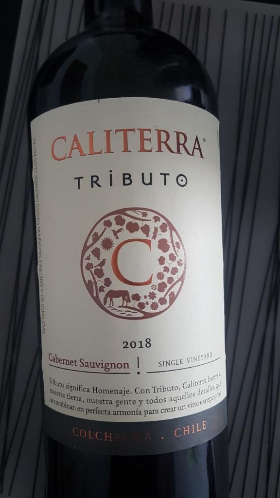2020 Viña Caliterra Cabernet Sauvignon Tributo Single Vineyard ...