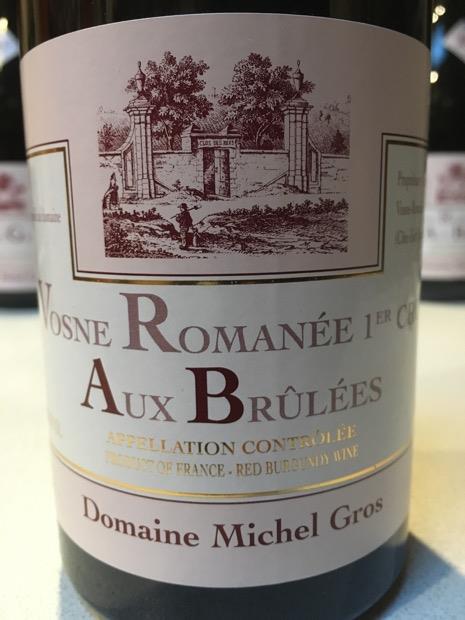 2013 Domaine Michel Gros Vosne-Romanée 1er Cru Aux Brûlées, France ...