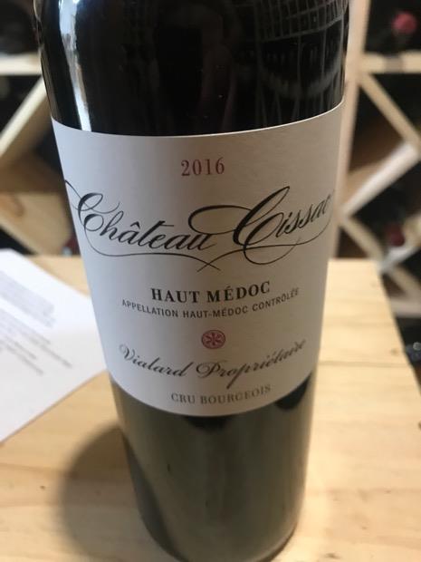 2016 Château Cissac, France, Bordeaux, Médoc, Haut-Médoc - CellarTracker