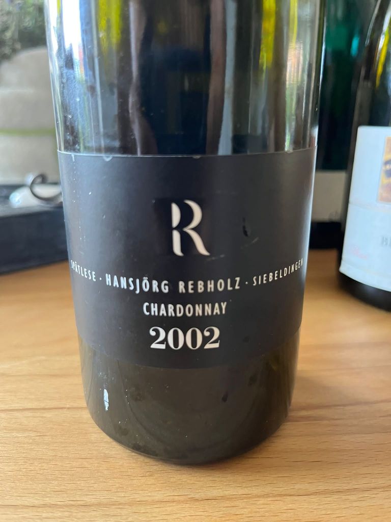 2002 Weingut Ökonomierat Rebholz Chardonnay "R", Germany, Pfalz ...