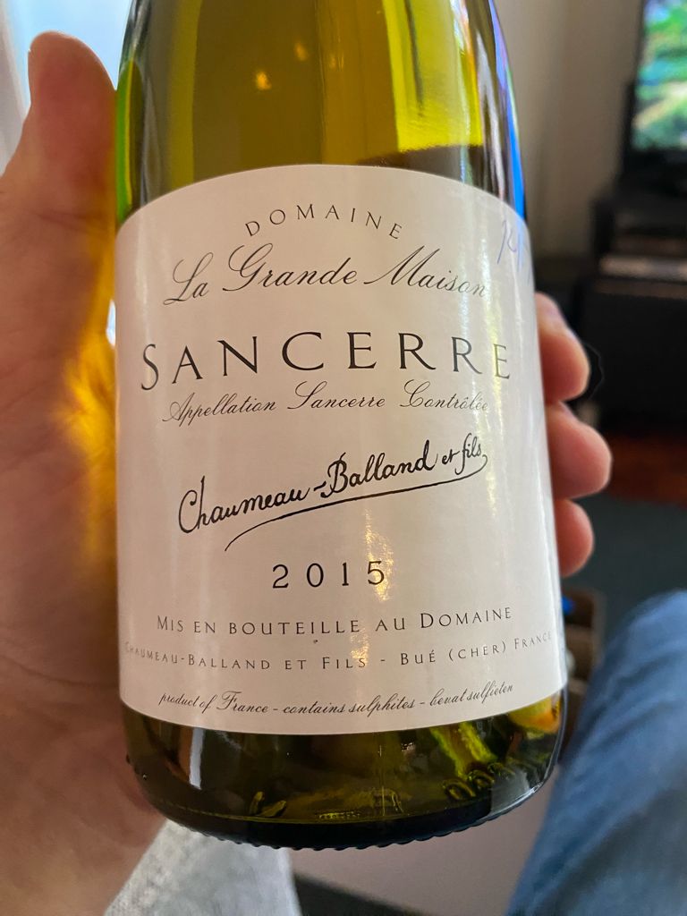 2023 Domaine La Grande Maison Sancerre Sancerre, France, Loire Valley ...