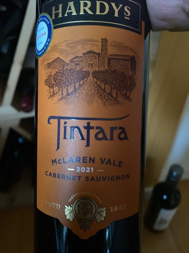 2021 Tintara Cabernet Sauvignon, Australia, South Australia, Fleurieu ...