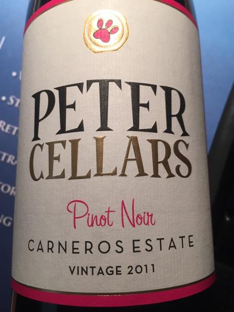 2011 Peter Cellars Pinot Noir Carneros Estate, USA, California, Napa ...