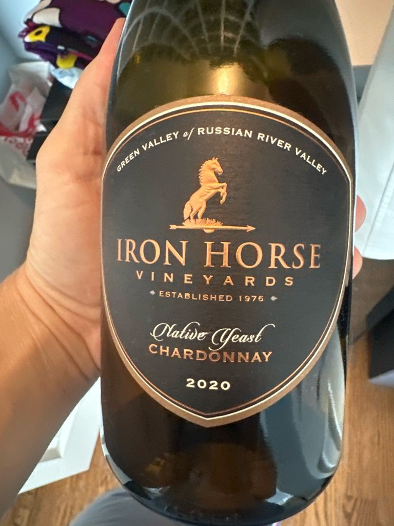 2021 Iron Horse Vineyards Chardonnay Native Yeast, USA, California ...