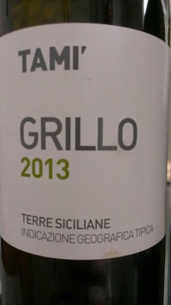 2013 Tami' Grillo, Italy, Sicily, Terre Siciliane - CellarTracker