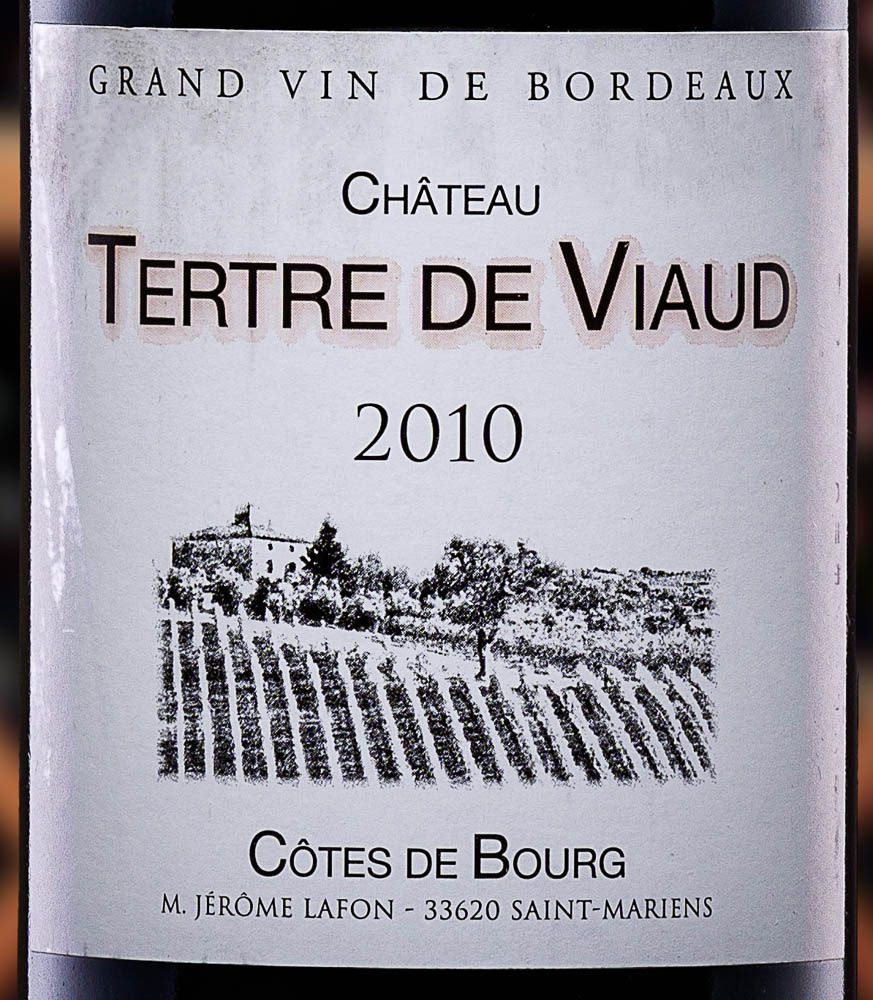 2010 Château Tertre de Viaud, France, Bordeaux, Côtes de Bourg ...