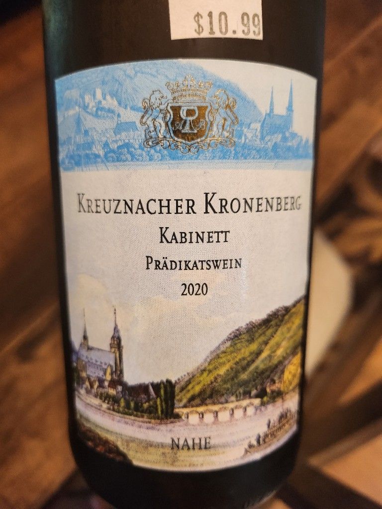 2020 St. Antoniuskellerei A. Biroth Kreuznacher Kronenberg Riesling ...