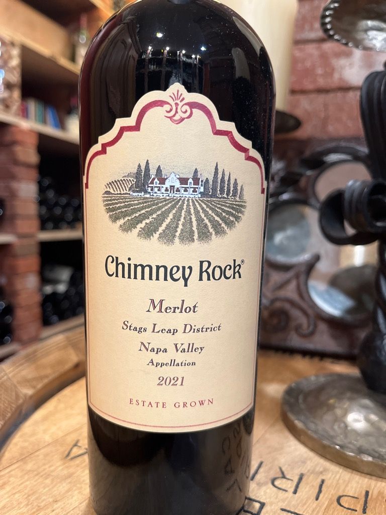 2022 Chimney Rock Merlot, USA, California, Napa Valley, Stags Leap ...