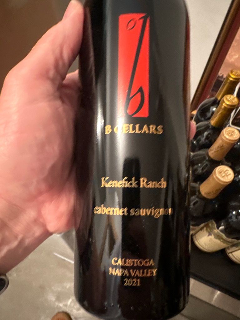 2021 B Cellars Cabernet Sauvignon Kenefick Ranch, USA, California, Napa ...