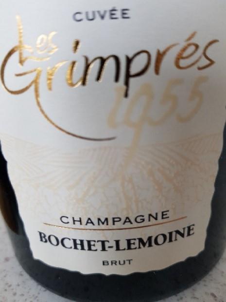 NV Bochet-Lemoine Champagne Les Grimpres 1955, France, Champagne ...