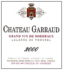 2000 Château Garraud, France, Bordeaux, Libournais, Lalande de Pomerol ...