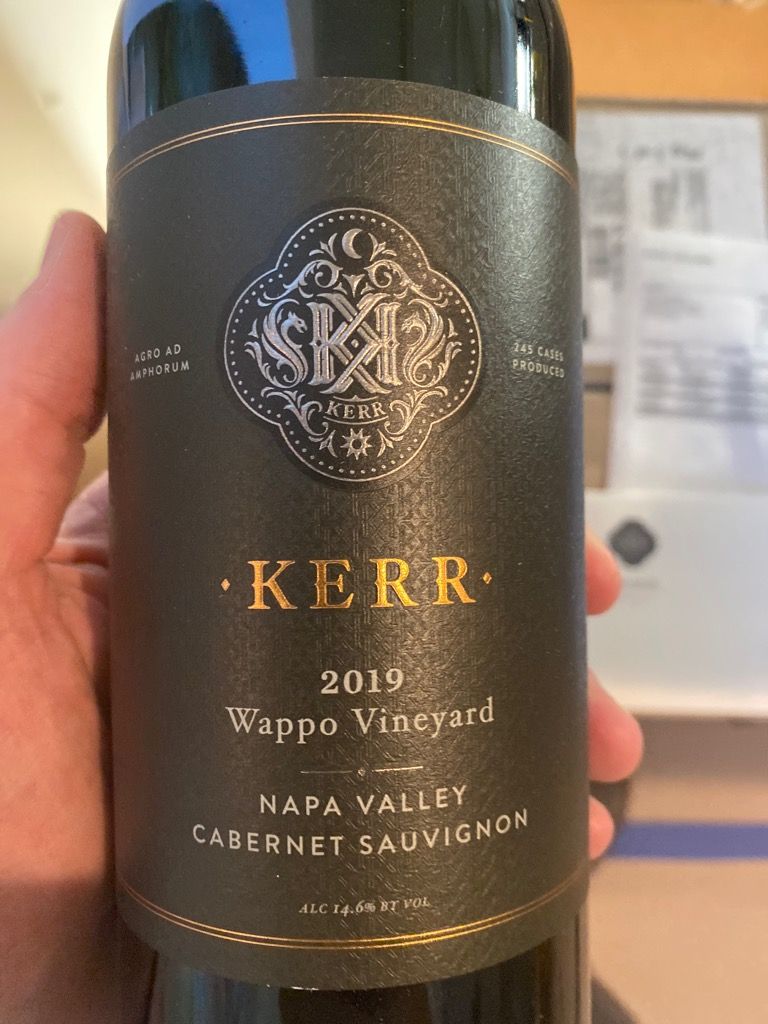 2021 Kerr Cellars Cabernet Sauvignon Wappo Vineyard, USA, California ...