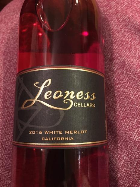 2016 Leoness Cellars White Merlot, USA, California - CellarTracker