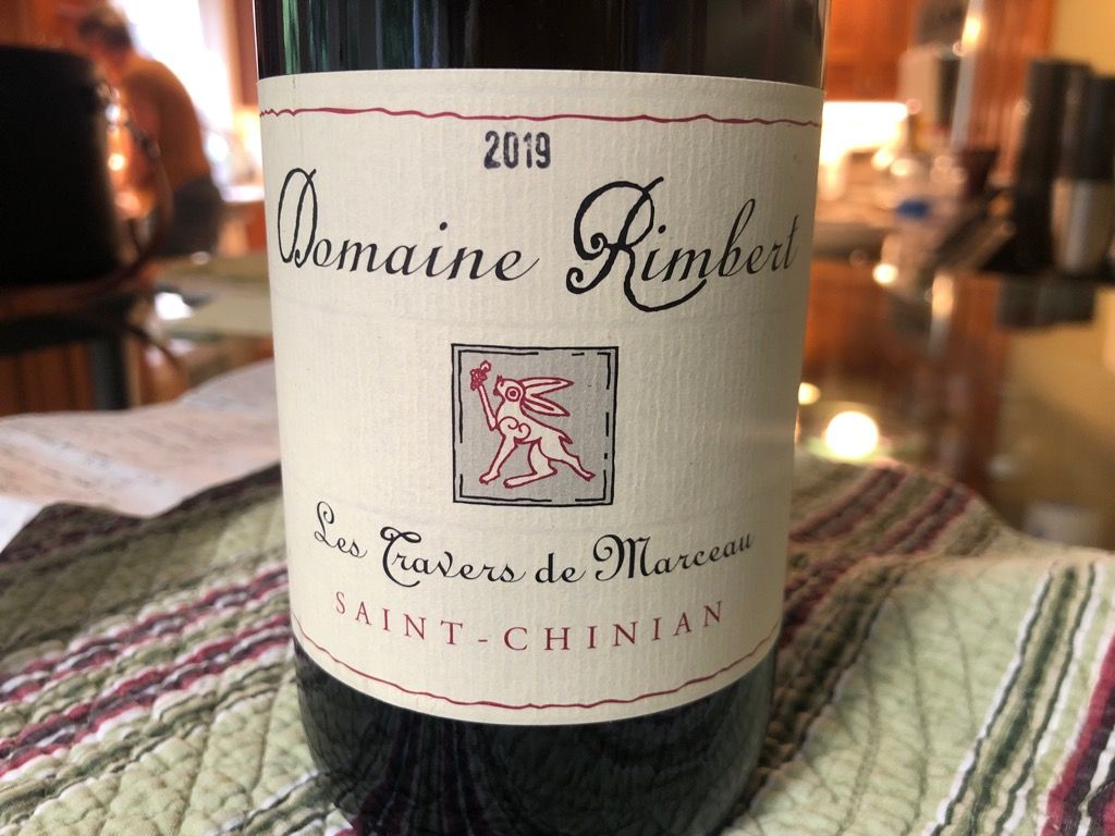 2019 Domaine Rimbert Saint-Chinian Les Travers de Marceau, France ...