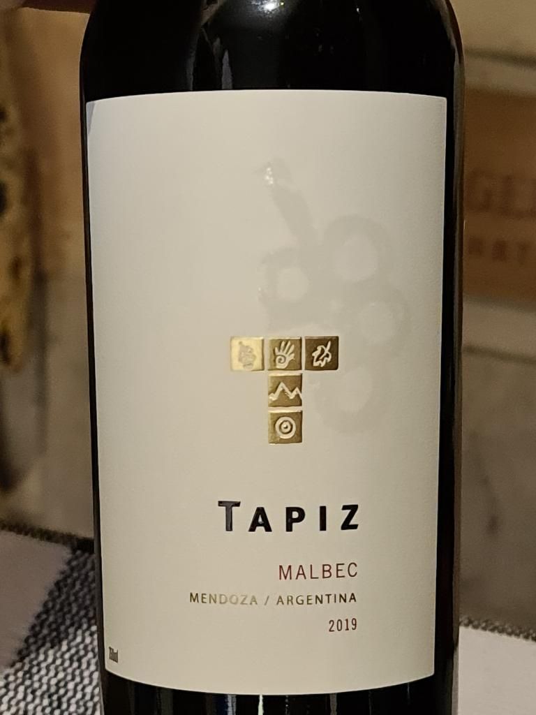 2019 Tapiz Malbec, Argentina, Mendoza - CellarTracker