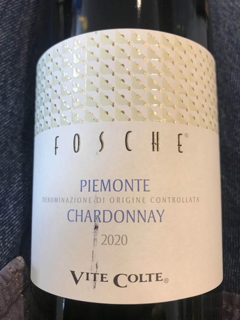2020 Vite Colte Piemonte Chardonnay Fosche, Italy, Piedmont, Piemonte ...
