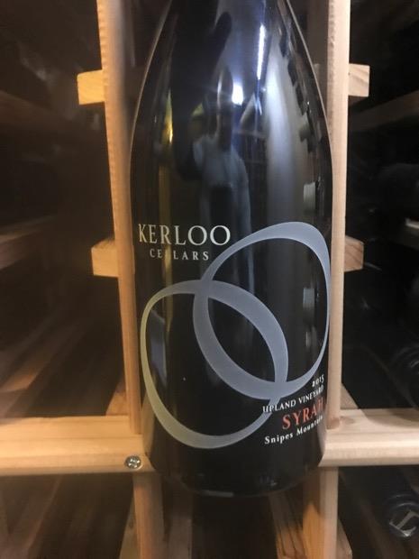 2015 Kerloo Cellars Syrah Upland Vineyard, USA, Washington, Columbia ...
