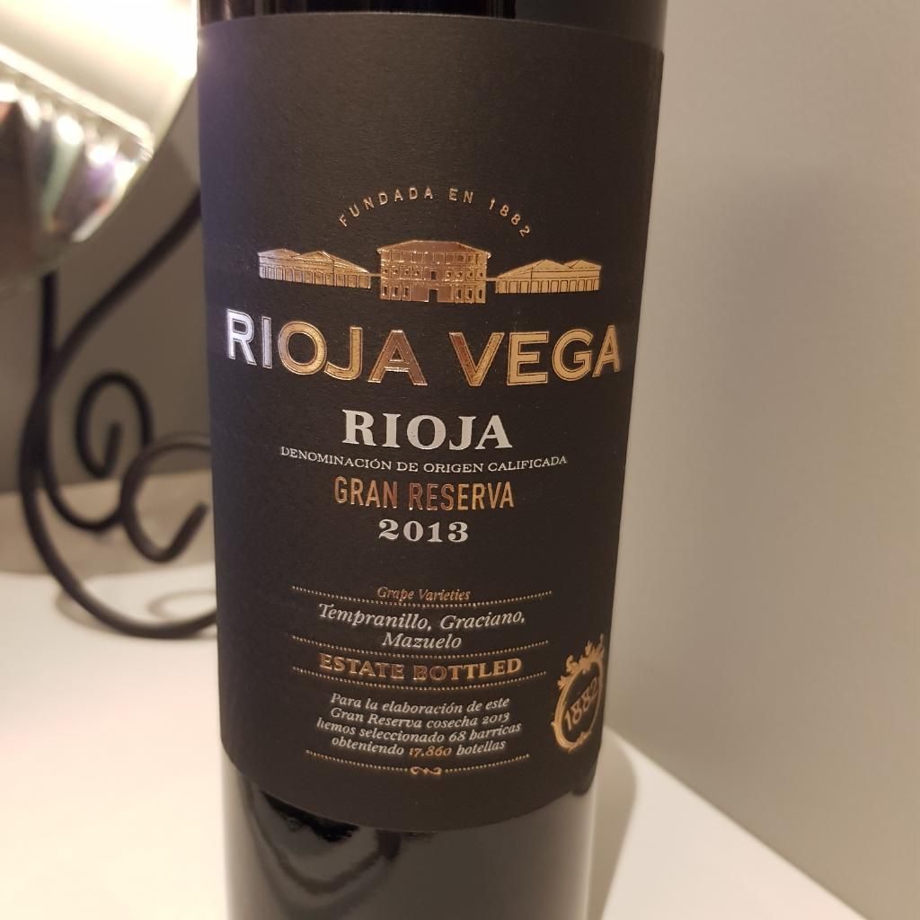 2013 Rioja Vega Rioja Gran Reserva, Spain, La Rioja, Rioja - CellarTracker